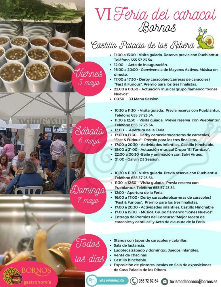 La Feria del Caracol de Bornos – SierradeCadiz.com